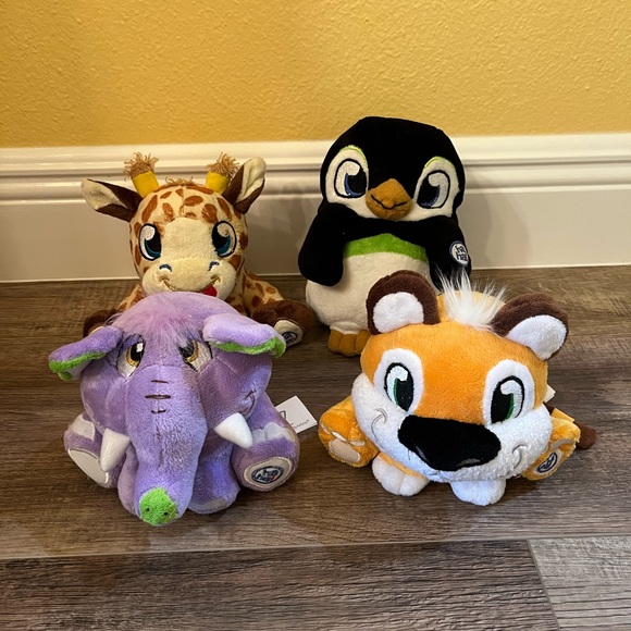 Kellytoy | Toys | Lot Of 4 Kellytoy Laugh Pack Plush | Poshmark